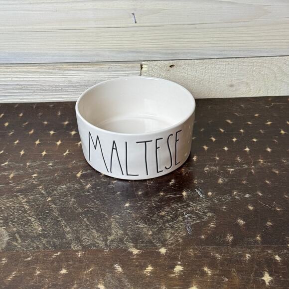 Rae Dunn | Dog | Rae Dunn Maltese Dog Bowl | Poshmark